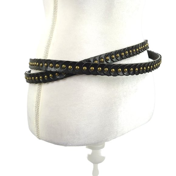 Elise M | Accessories | Elise M Nadia Double Wrap Belt Size Ml Bronze ...